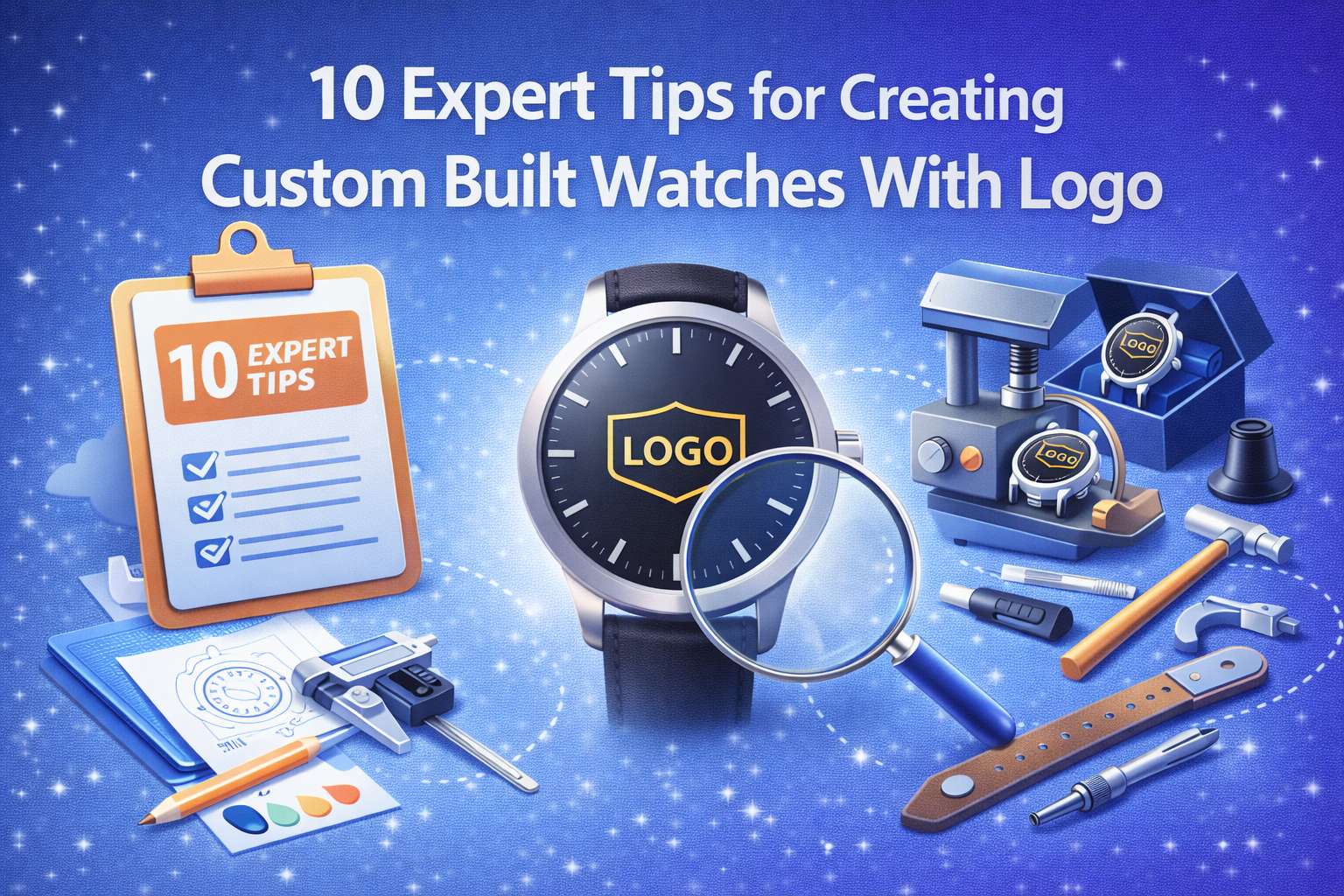 10 Expert Tips for Creating Custom-Built Watches With a Logo - News A Track